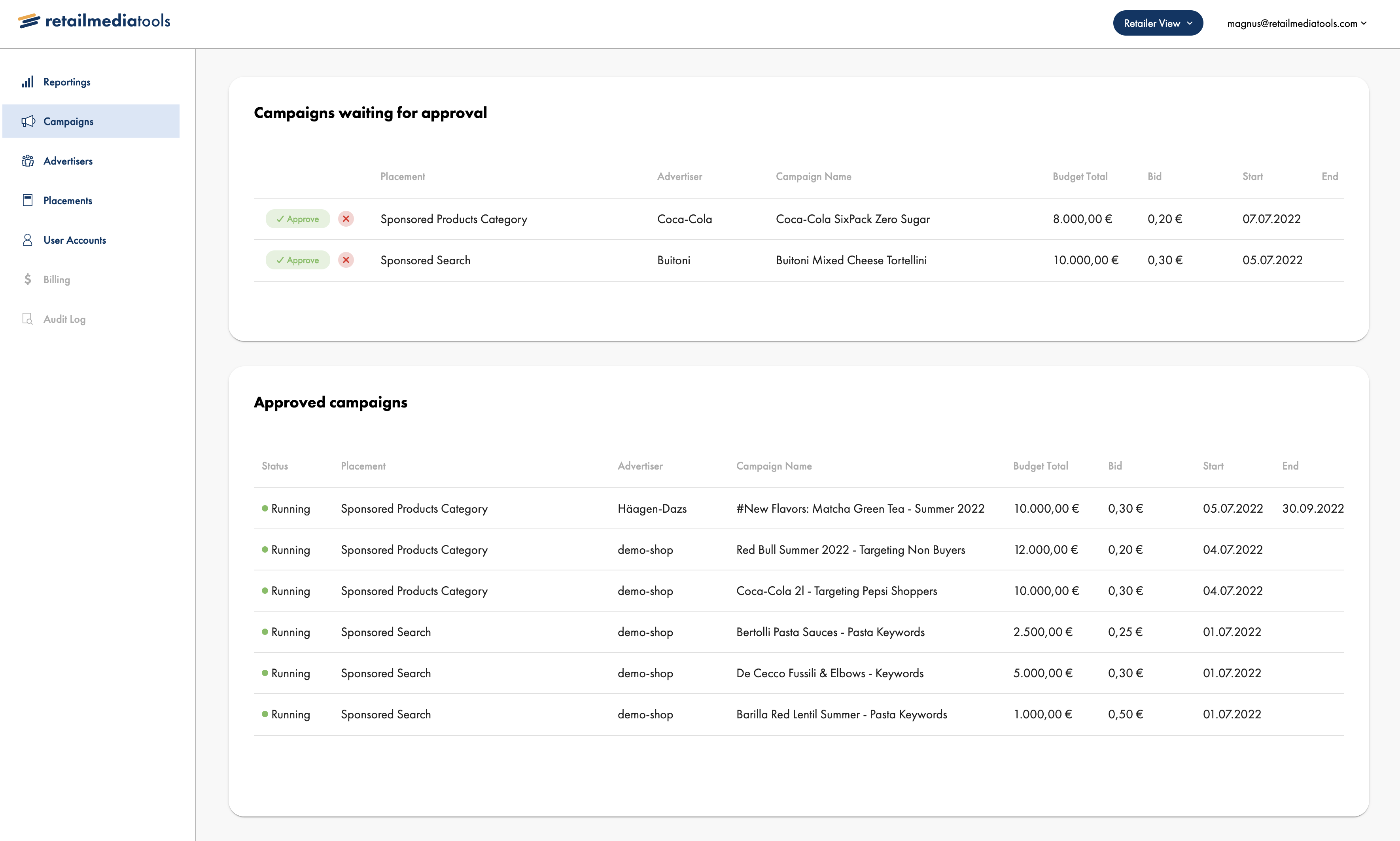 retailmediatools | marketplace.commercetools